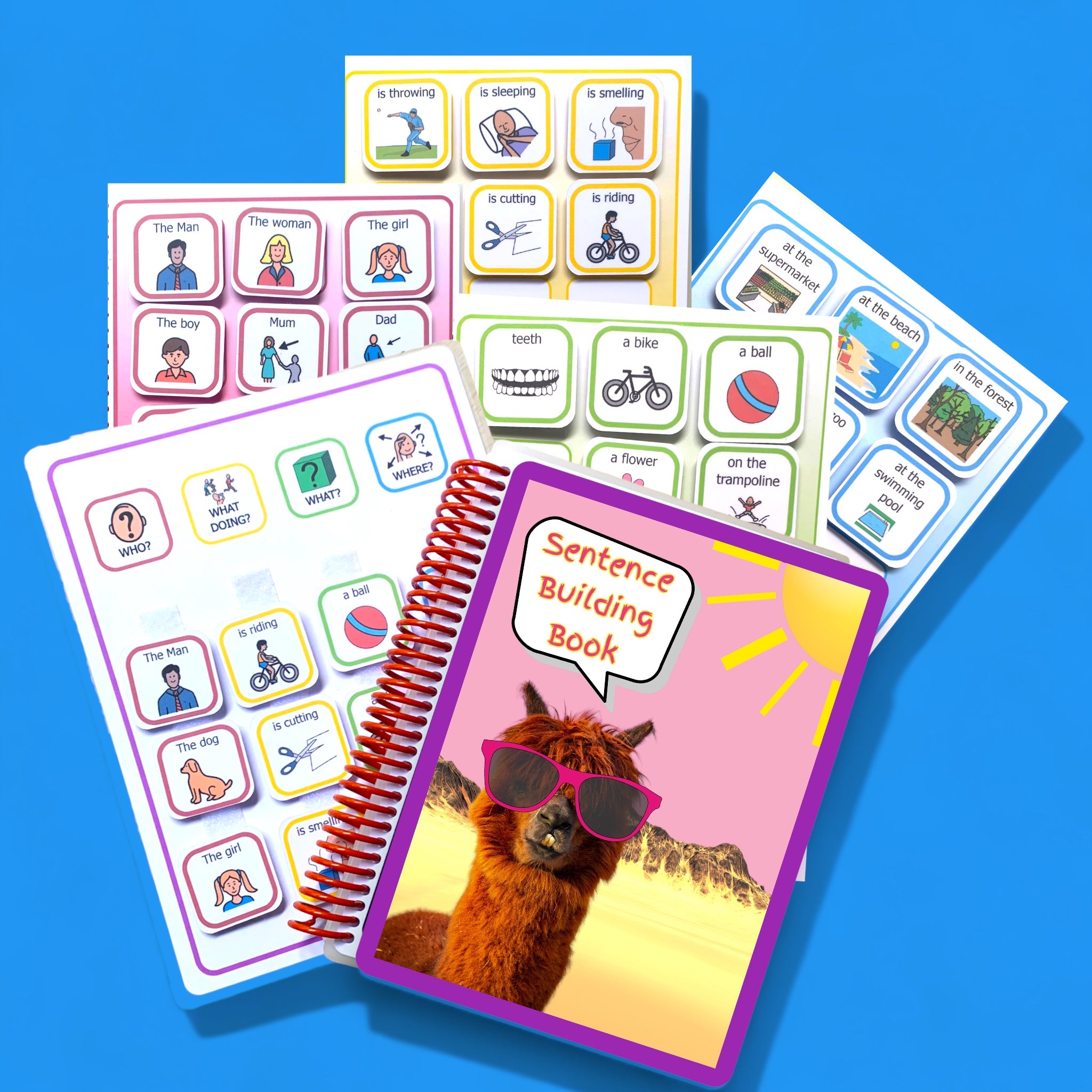 Colourful Semantics- Sentence building book – Clever Klogs