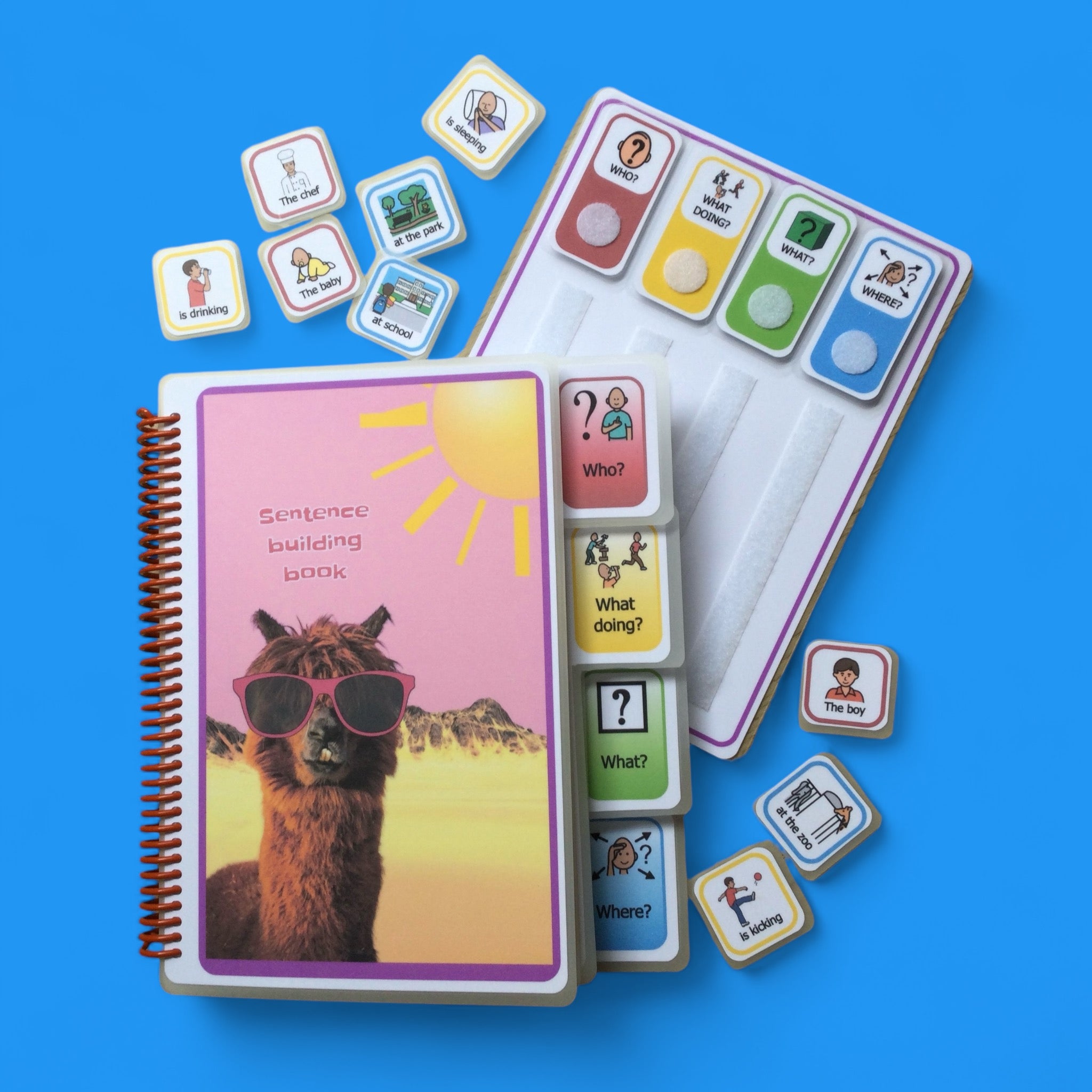 Colourful Semantics- Sentence building book – Clever Klogs