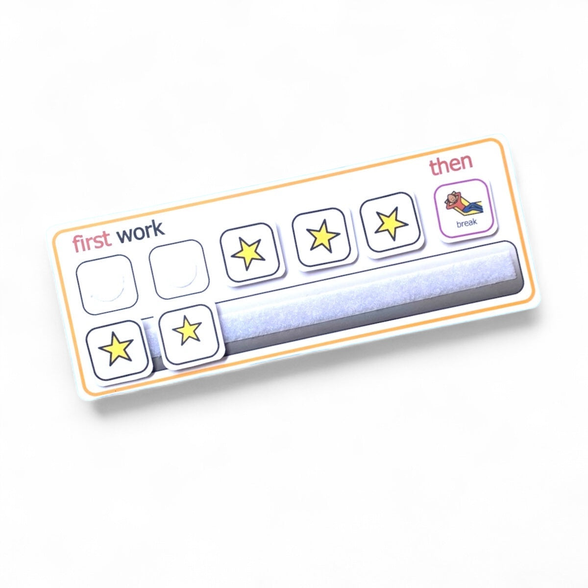 First work/Then-Visual Schedule – Clever Klogs